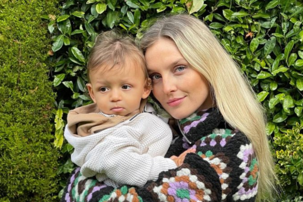 Perrie Edwards opens up about her son Axel featuring on her...