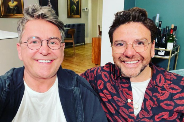 Daniel Lustig-Webb gives update on husband Stephen following...