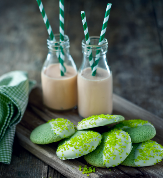 Green vanilla biscuits | MummyPages.uk