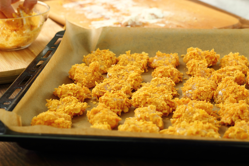 Chicken dippers with garlic sauce | MummyPages.uk
