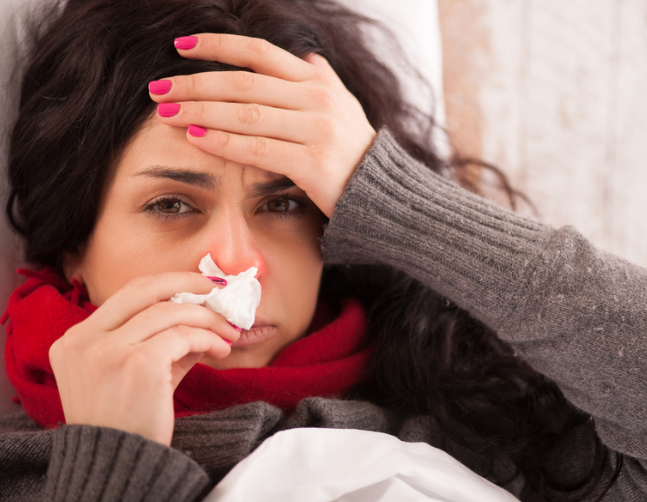 Banish the red nose: How to cover up a cold