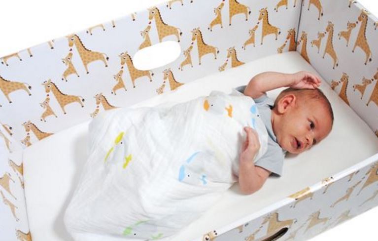 Here’s why Finnish babies sleep in boxes for their first few...