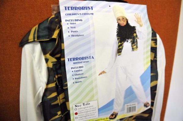 Parents outraged as Halloween shop sells 'terrorist' costume for...
