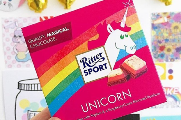 Unicorn chocolate is a thing... and it looks absolutely...