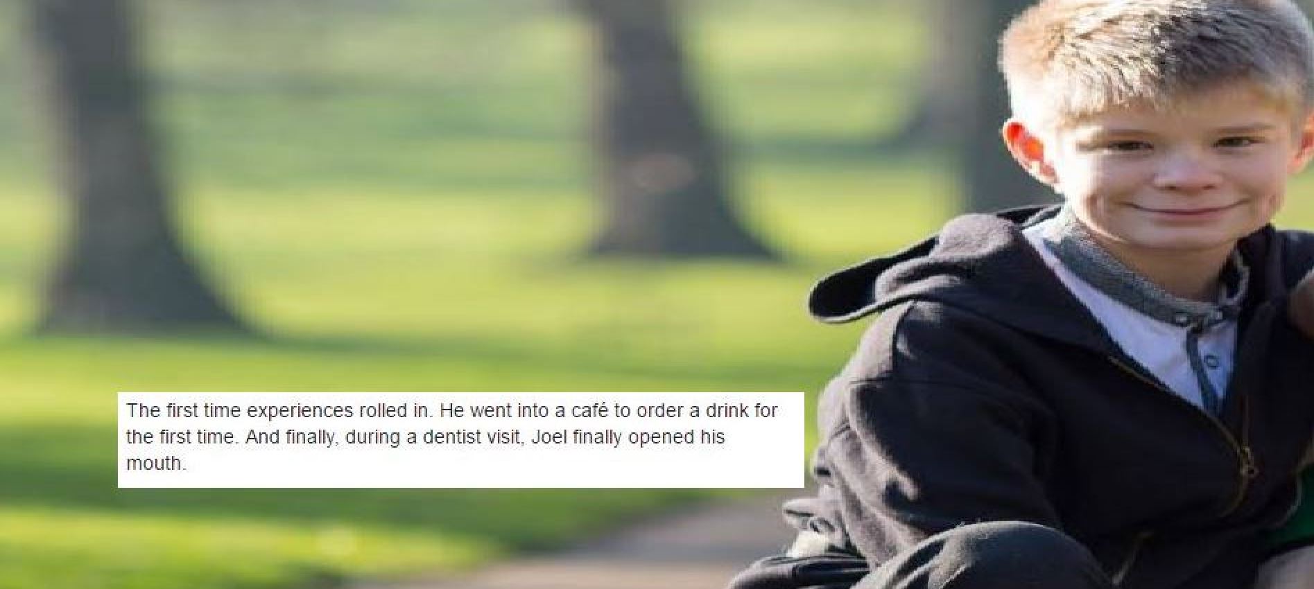 Seven-year-old autistic boy makes a special friend, and...