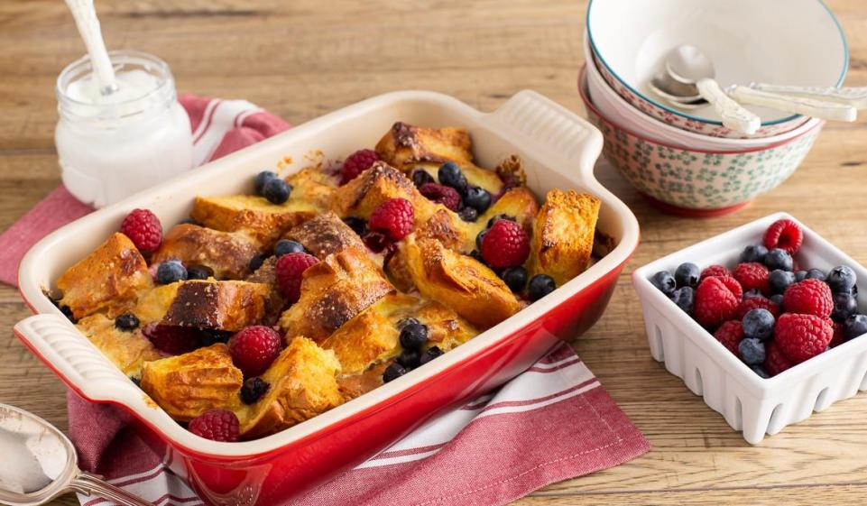 Bread & butter breakfast pudding recipe