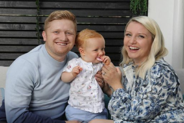 Corrie’s Sam Aston and wife Briony welcome the birth of their...