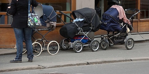 The customary way Nordic babies nap may make you break into a...